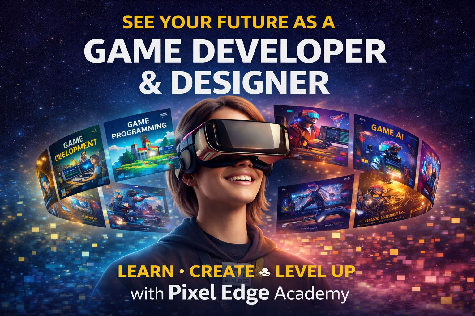 Pixel Edge Academy - Level Up Your Game Dev Skills